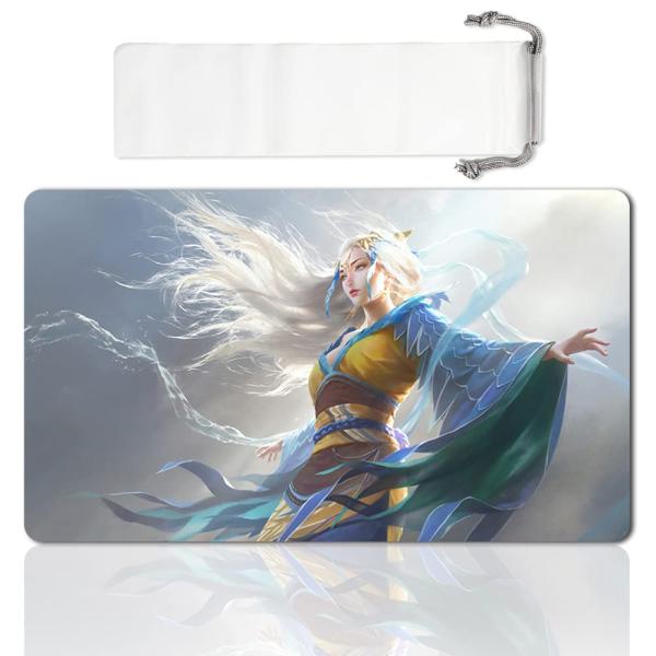 商品名: ボードゲーム TCG プレイマット テーブルマット ゲーム サイズ 60×35cm マウスパッド MTG RPG CCG トレーディングカードゲームプレイマット(MU YANLING、スカイダンサー) LIUYANZE Board...