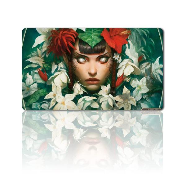 商品名: LIUYANZE ボードゲーム TCG プレイマット テーブルマット ゲーム サイズ 60X35cm マウスパッド MTG RPG CCG トレーディングカードゲーム プレイマットに対応 (Mayael The Anima) LI...