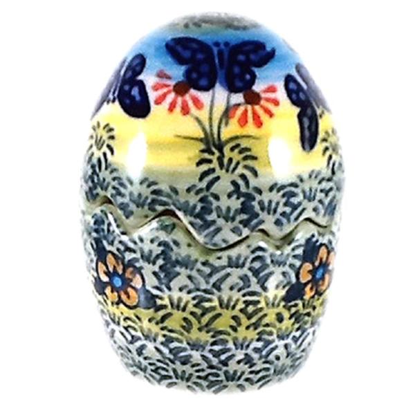 商品名:  Puzzle Egg Salt Pepper Shaker Polish Pottery WKM Flutterby Butterfliesブランド: Generic高さ: 15.24cm横幅: 15.24cm奥行: 15.24...