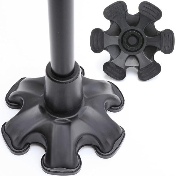 商品名:  YAMTHR Cane Tip with 6 Support Rubber Foot for Walking Canes 3/4 Inch Shaft, Self-Standing, Anti-Slip Stable 6 Poi...