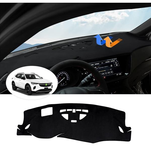 商品名:  Autorder Dashboard Cover Mat for 2021 2022 2023 2024 Buick Envision Accessories Dash Cover Flannel Dash Mat Sunsha...