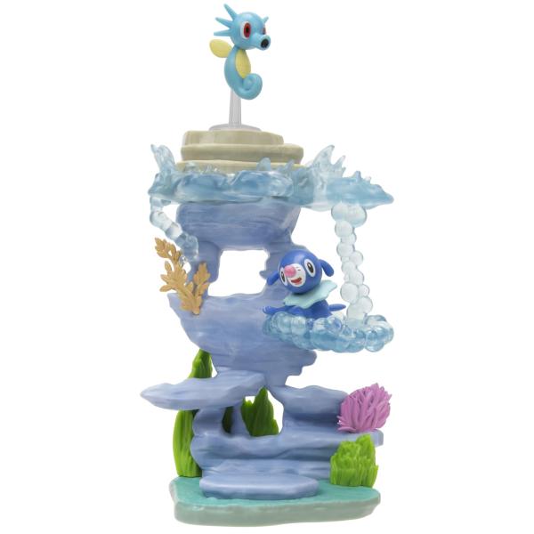 商品名: Pokemon Select Underwater Environment - Multi-Level Display Set with 2-Inch Horsea and Popplio Battle Figures Pokem...
