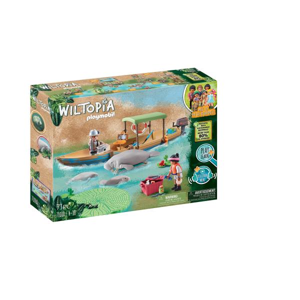 商品名:  Playmobil Wiltopia Boat Trip to The Manateesブランド: Playmobil商品サイズ: Small高さ: 37.9984cm横幅: 28.3972cm奥行: 7.7978cm重量: 4...