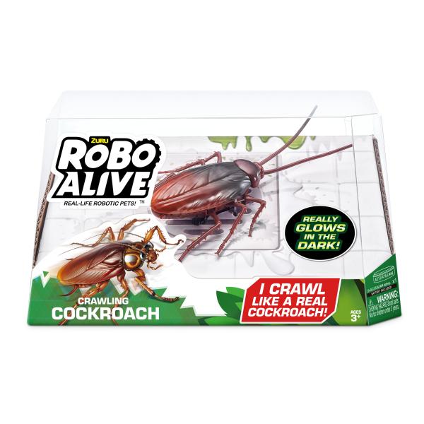 商品名: Zuru Robo Alive - Crawling Cockroach ZURU ROBO Alive Crawling Cockroach Series 2ブランド: Zuru高さ: 18.2118cm横幅: 10.3124c...