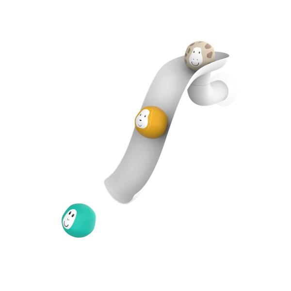 商品名:  Matchstick Monkey, Bathtime Slide Set, Baby Bath Toy w/Biocote Protection to Keep Fresh &amp; Clean, Sensory Learn...