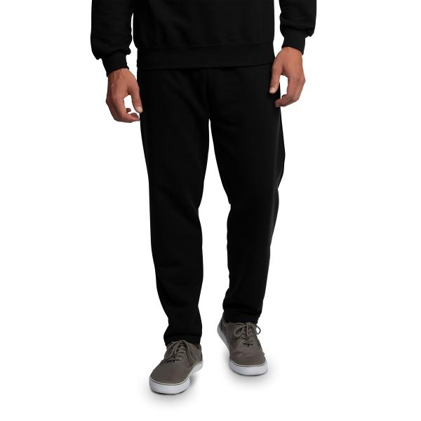 商品名: Fruit of the Loom Men's Eversoft Fleece Sweatpants &amp; Joggers (Regular &amp; Big Man), Open Bottom-Black, XX-Lar...