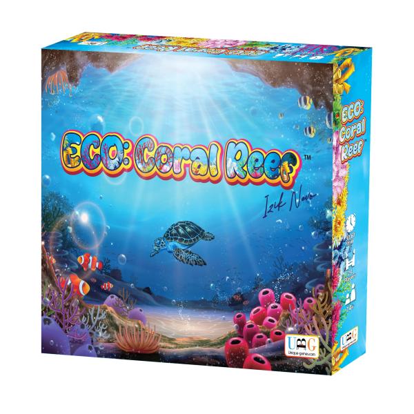 商品名: エココーラルリーフ ECO CORAL REEF | Strategic Tile-Laying Board Game | Colorful Tile Placement Tabletop Game | 2-4 Players |...