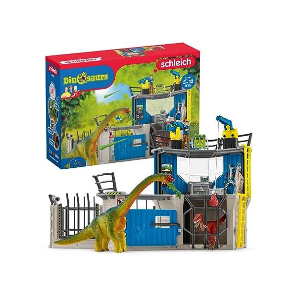 商品名: schleich 41462 Gro〓e Dino-Forschungsstation, f〓r Kinder ab 5-12 Jahren, DINOSAURS - Spielset フリーサイズ Schleich Dinosa...