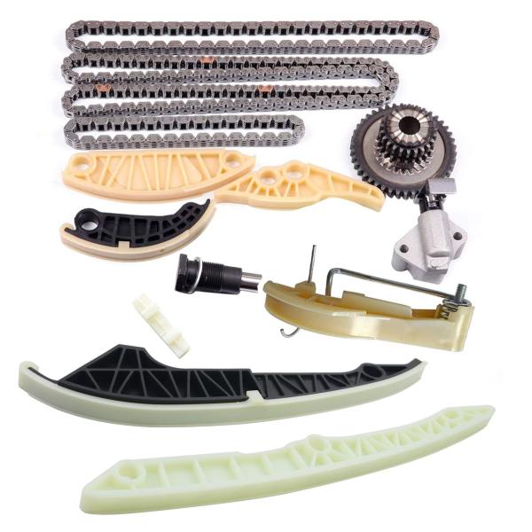 商品名:  Niyako Engine Timing Chain Kit Replacement# ??????????? ????????? ?????????? Fit 2008-2015 A3 A4 A5 A6 Q5 Quattro ...