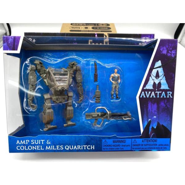商品名: McFarlane Toys ? アバター ? アンプスーツ&amp;大佐マイルズクォーリッチ McFarlane Toys - Avatar - Amp Suit &amp; Colonel Miles Quaritchブランド...