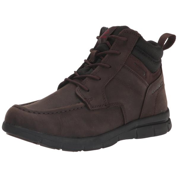 商品名:  WOLVERINE Men's Karlin Moc Toe Mid Fashion Boot, Brown, 13 Wideブランド: WOLVERINE商品サイズ: 13 Wide高さ: 38.2016cm横幅: 30.98...