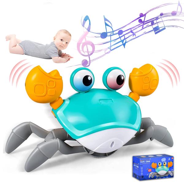 商品名:  MUSUNFE Sensing Crawling Crab, Tummy Time Baby Toys, Newborn Infant Fun Birthday Gift Toddler Boy Girl, One Year O...