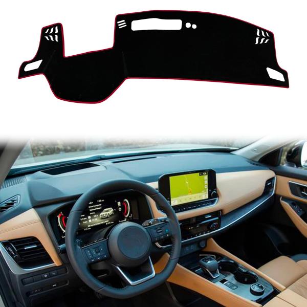 商品名:  KEEGTBOX Dash Mat Cover Custom Interior Center Console Compatible with Nissan Rogue Platinum SUV 2021 2022 Dashboa...