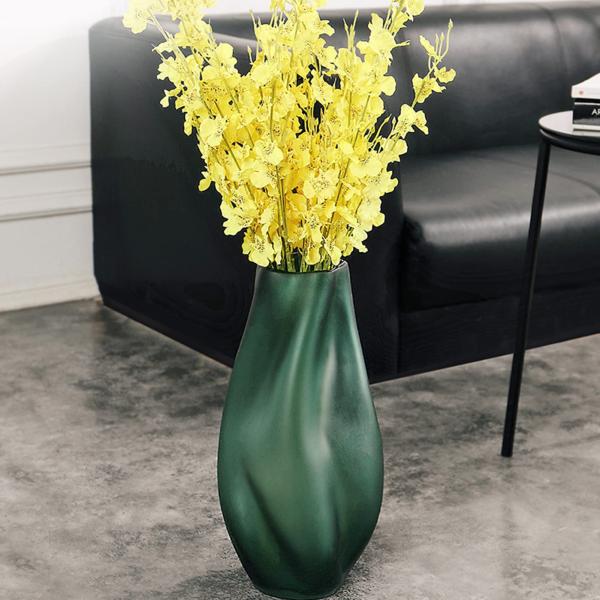 商品名:  TyhhxNq Flower Vase Crystal Glass Vase Large Floor Vases Modern Decorative Vase for Entryways Wedding Dinner Table...