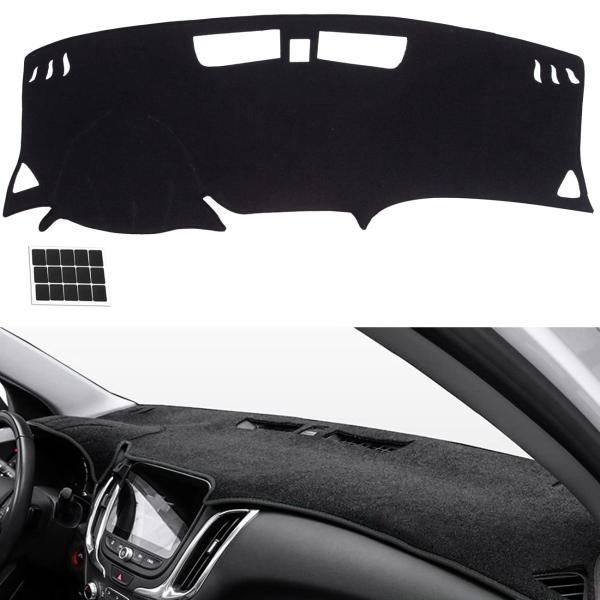 商品名:  TUCAREST Dashboard Cover Fit for 2018-2023 Chevrolet Equinox Flannel Nonslip Car Dash Board Mat Sunshade No-Glare ...