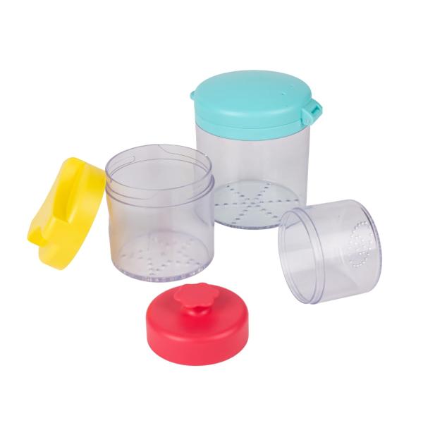 商品名:  Leticia's Corner Montessori Grip Canister Toy Set for Infants, Toddlers and Preschoolers, Fine Motor Skills and St...