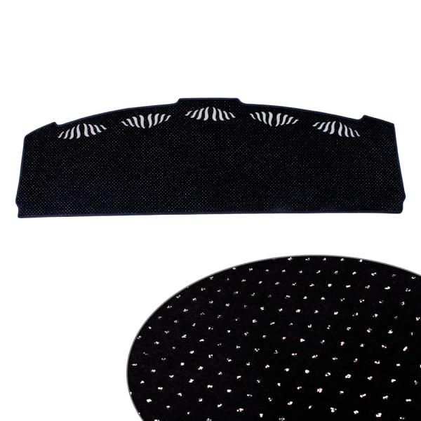 商品名: muge racing Tesla ダッシュボードカバー Tesla Model 3 Model Y 2020 2021 2022 用 ダッシュボードマットカバー ブラック (ダイヤモンド付き) MUGE RACING Dashb...