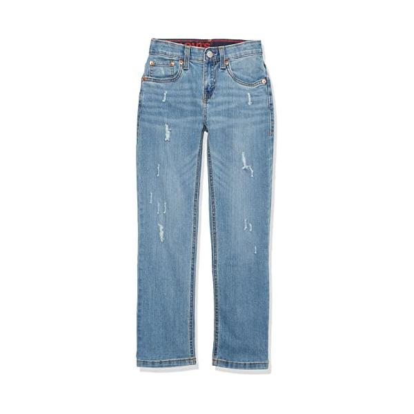 商品名:  Levi's Boys' Straight Fit Jeans/Closeout, Partner in Crime, 12ブランド: Levi's商品サイズ: 12高さ: 31.3cm横幅: 23cm奥行: 4.7cm重量: ...
