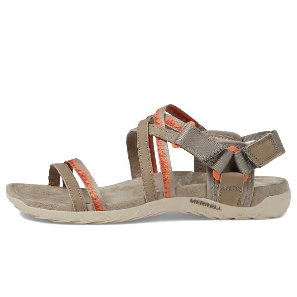 商品名: Merrell レディース Terran 3 Cush Lattice スポーツサンダル, 月/粘土, 7 Merrell Women's Ankle-Strap Sandal, Moon Clay, 7.5ブランド: Merre...