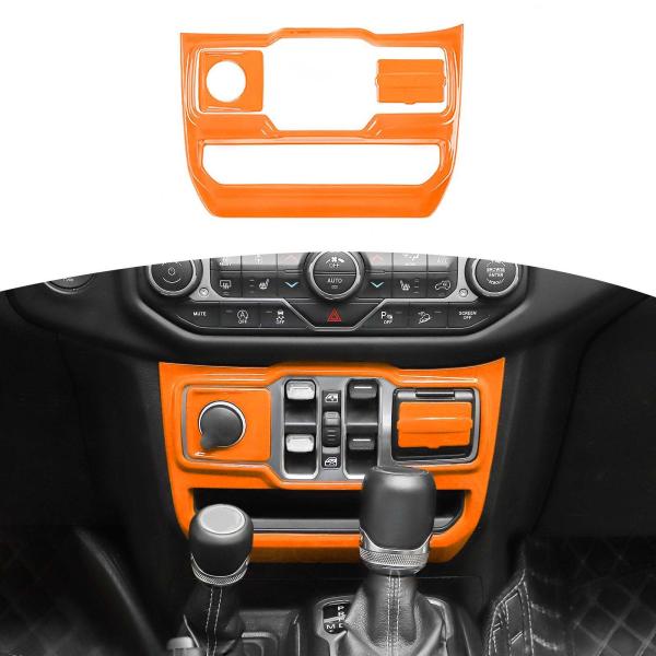 商品名:  RT-TCZ for Jeep JL Center Dash Window Switch Panel Trim Media Port Cover for Jeep Wrangler JL JLU Gladiator JT 201...