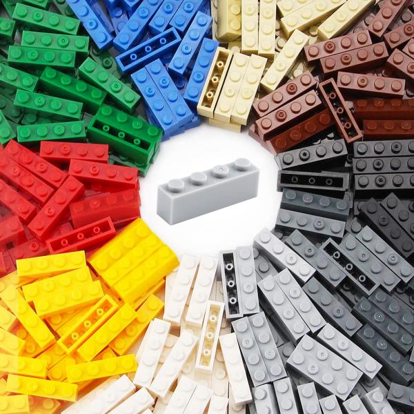 商品名: Feleph 360ピース 1x4 ブリック クラシックパーツ 組み立て クリエイティブプレイブロックセット おもちゃ クラシックアクセサリー 3010 3066 主要レンガブランドに対応 (マルチカラー) Feleph 360 ...