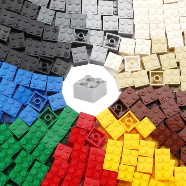 商品名:  Feleph 2x2 Bricks 400 Pieces Multicolored Classic Parts Building Creative Play Blocks Set Toy Basic Accessories Co...