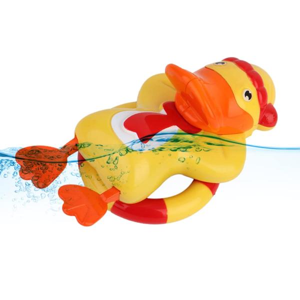 商品名: NEXTAKE 巻き上げ式ライフリング アヒル お風呂用おもちゃ おもしろい水泳 アヒル バスタブ おもちゃ 巻き上げ式 水泳リング アヒル 水のおもちゃ 時計仕掛け イエロー アヒル タブおもちゃ NEXTAKE Wind-up...