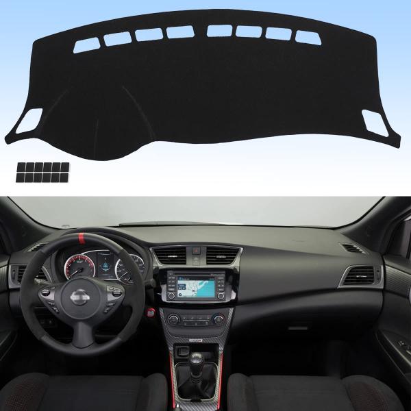 商品名: AUQDD ダッシュボードカバー BGD1112 AUQDD Dashboard Cover Flannel Dash Mat Custom Compatible with 2013-2019 Nissan Sentra/Puls...