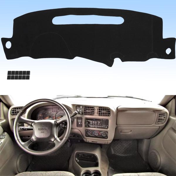 商品名: AUQDD ダッシュボードカバー BGD1045 AUQDD Dashboard Dash Cover Flannel Dash Mat Custom Compatible with 1998-2005 Chevrolet Bla...