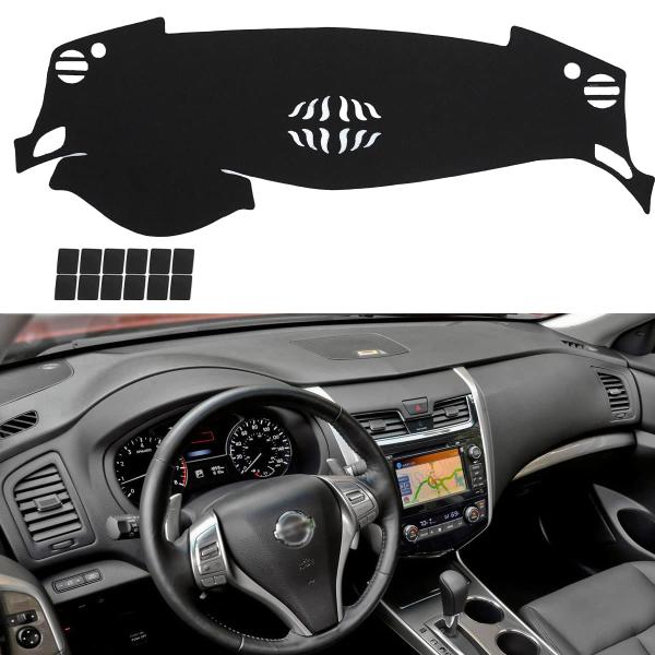 商品名: AUQDD ダッシュボードカバー BGD1107 AUQDD Dashboard Dash Cover Flannel Dash Mat Custom Compatible with 2013-2018 Nissan Altima...