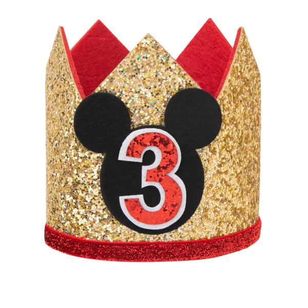 商品名:  CHuangQi 3rd Birthday Party Glitter Hat for Boys &amp; Girls, 3 Theme Party Crown, Birthday Photo Props,Variety of...