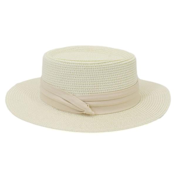 商品名: レディースハットとストローバッグセットサマービーチトラベルシェードハットレディースバンプトップハットカラフルストラップフェドラスキャップ 16 55-58CM Women's Hat and Straw Bag Set Summe...