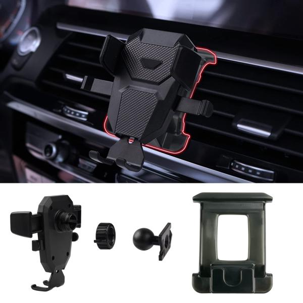 商品名: Karltys 携帯電話ホルダー BMW X3 2018-2021 (22-23 X3には非対応) / X4 2019-2021 アクセサリー 車 携帯電話ホルダー ダッシュエアベントマウント すべての4-7インチ電話用 ハンズフ...