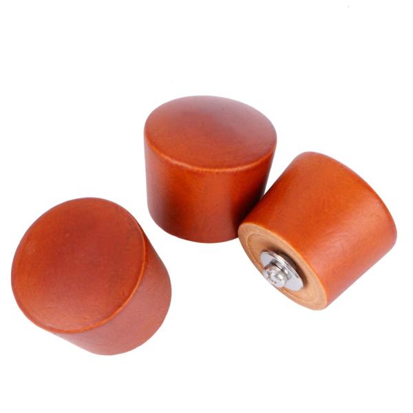 商品名:  Hemoton 3pcs Pot Cover Wooden Knob Universal Pot Handles Lid Hand Grip Pot Lid Knob Wooden Door Knobs Metal Pot Li...