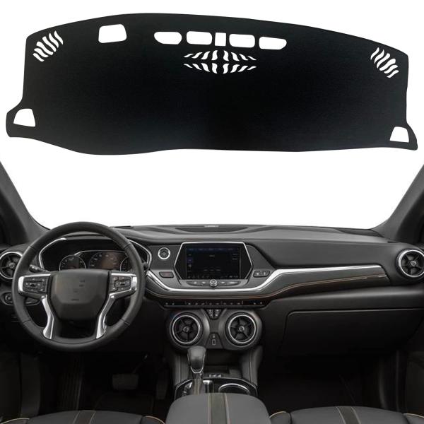 商品名:  KEEGTBOX Dash Mat Cover Custom Interior Center Console Compatible with Chevrolet Blazer SUV 2019 2020 2021 2022 Da...