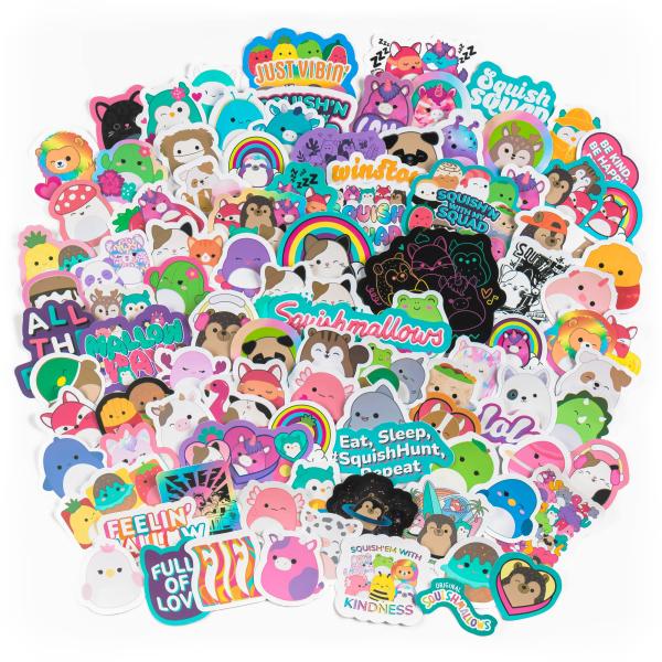 商品名: Fashion Angels Squishmallows Vinyl Sticker Pack - Includes 100 Large Squishmallows Stickers - Water Resistant Stick...