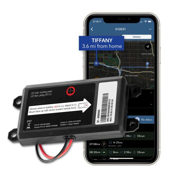 商品名:  Lightning GPS Real Time GPS Tracker for Vehicles - Fleet GPS Tracker Automotive Tracking Device - Cars Hidden GPS ...