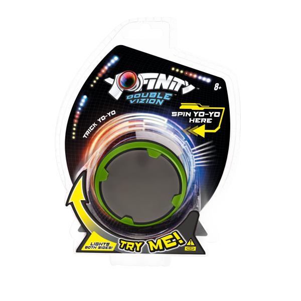 商品名: Goliath YoFinity ダブルビジョン グリーン - トリックライトアップヨーヨー、LEDライトと両面インフィニティミラー付き - 対象年齢8歳以上 Goliath YoFinity Double Vizion Gree...