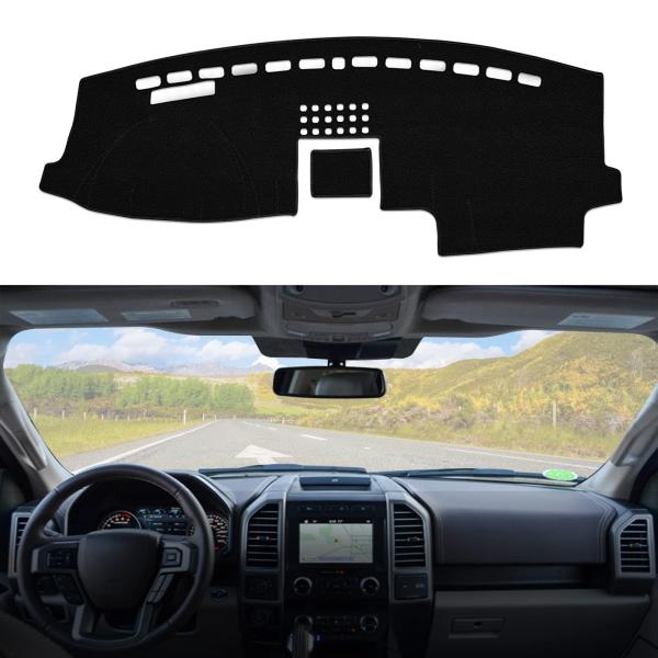 商品名:  BERKSYDE Dashboard Dash Cover Mat Carpet Compatible with 2015-2018 F150(with Center Speaker)ブランド: BERKSYDE商品サイズ: 1...