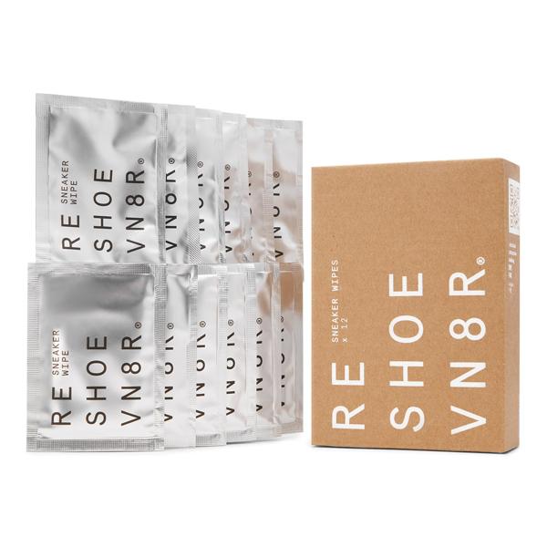 商品名:  Reshoevn8r Sneaker Cleaner Wipes, 12 Wipes - Multi-Purpose Shoe Cleaning Wipes for Stains &amp; Messes - On-The-Go...