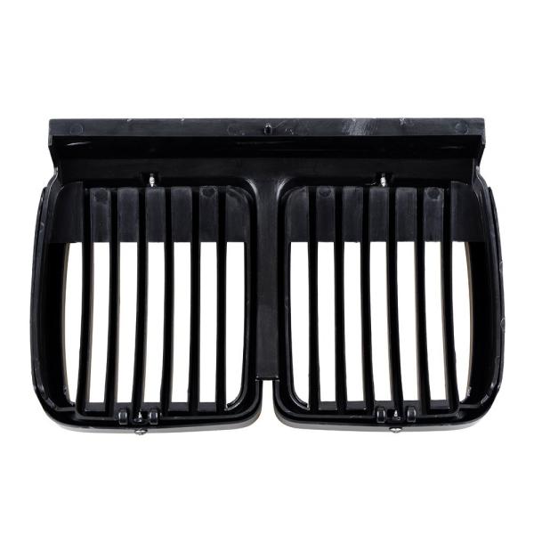 商品名:  1 Pair Matte Black Front Hood Center Grille Grill Compatible with BMW E30 1982-1994 M3 3-Series 318i 318is 325i 32...