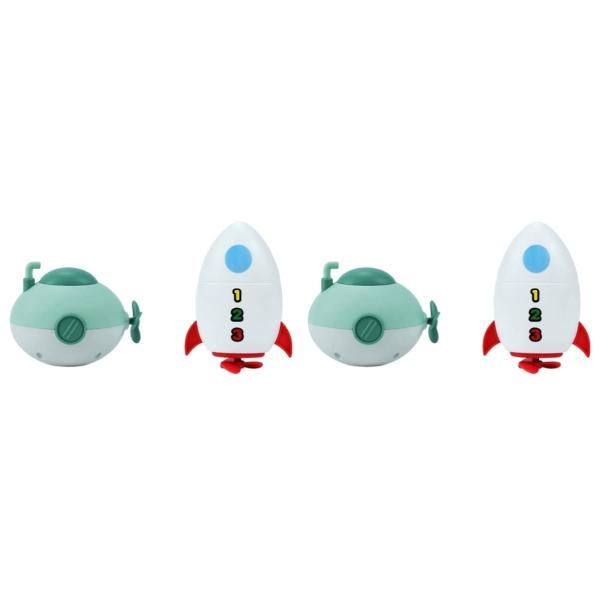 商品名:  Tofficu 4 Pcs Water Toys Bath Toys for Kids Submarine Bath Toy Floating Bathtub Toys Infant Bath Toys Bath Toys Su...