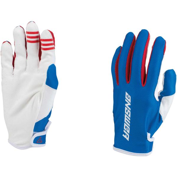 商品名: Answer Racing 447813 A23 アセントグローブ:レッド/ホワイト/ブルー XL Answer Racing 447813 A23 Ascent Gloves: Red/White/Blue, XLブランド: A...