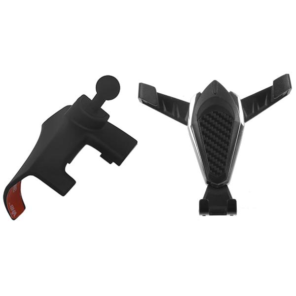 商品名: HIGH FLYING ヒュンダイ ツーソン 2022 2023 カーアクセサリー センターコンソールエアベントマウント 携帯電話ホルダー ほとんどのスマートフォンに対応 カーボンファイバーグレインAセット (LHDのみ対応) H...