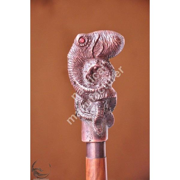商品名: ヴィンテージソリッドタコヘッドハンドル 杖 ウォーキングスティック 再現 航海 レプリカ Vintage Solid Octopus Head Handle Cane Walking Stick Reenactment Nauti...