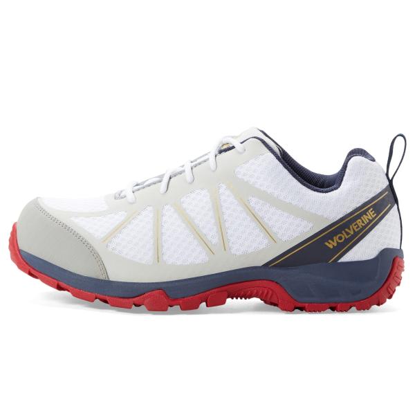 商品名:  WOLVERINE Amherst II CarbonMax Work Shoe White/Silver 9 D (M)ブランド: WOLVERINE商品サイズ: 9高さ: 33.7058cm横幅: 21.3106cm奥行: ...