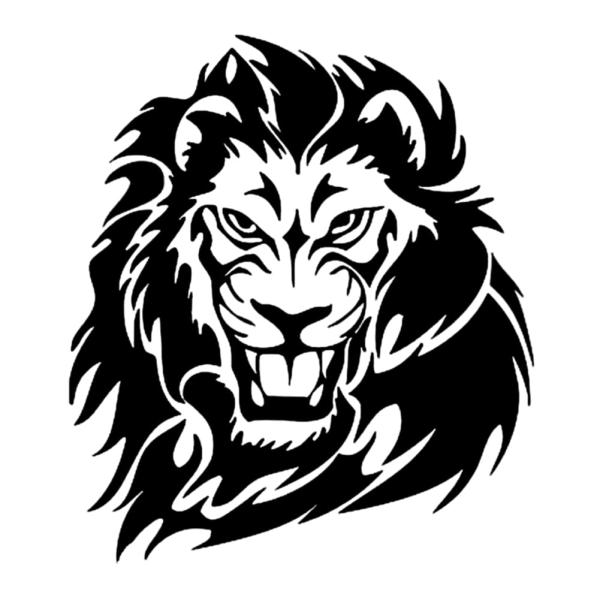 商品名:  Lion Head Car Sticker, Zcargel 3D Lion Funny Decor Window Stickers Personality DIY Anime Car Hood Decal Suitable f...