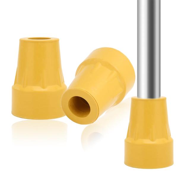 商品名: 松葉杖先端 2個 19mm 松葉杖 ゴム端 衝撃吸収 高耐久 松葉杖 交換用 松葉杖 2 Pcs Crutch Tips, Replacement Rubber Cane,Hiking Walker Tips,19mm Crutc...