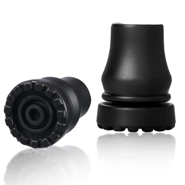 商品名: 杖の先端 3/4インチ 高耐久 滑り止め ゴム製杖 先端 交換用ゴムチップ シニア松葉杖 杖 ウォーキングスティック ハイキングスティック用 2pcs Cane Tips 3/4 Inch Heavy Duty Rubber Ca...