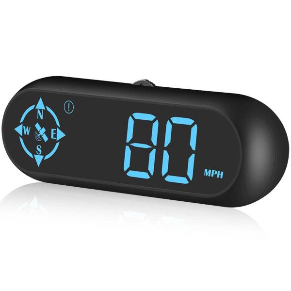 商品名: ACECAR GPS スピードメーター 車 ユニバーサル 車 HUD ヘッドアップディスプレイ 速度 MPH 100 KM 加速時間 コンパス 走行距離 超過速度アラーム HD LCDディスプレイ 全車両用 ACECAR GPS ...